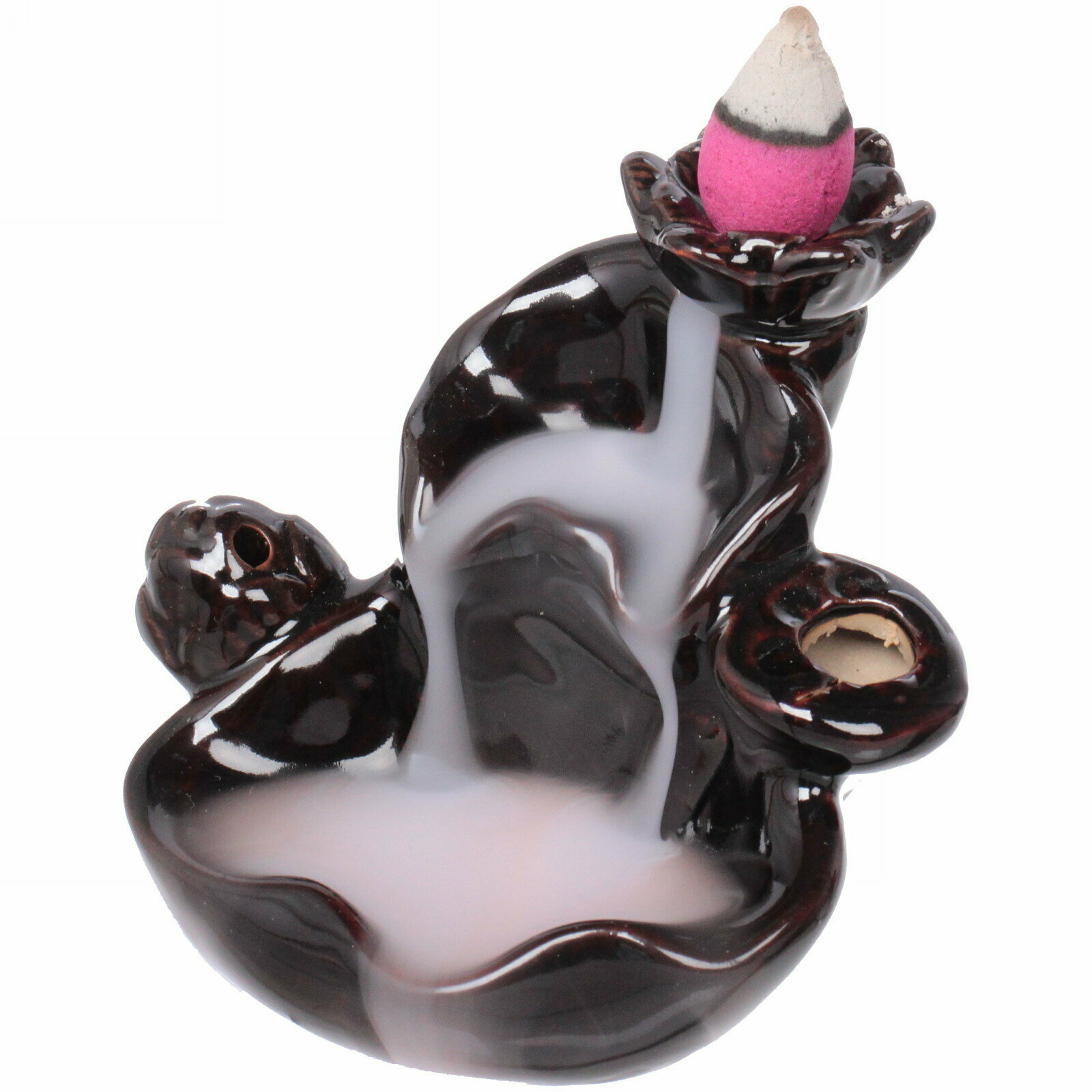 Подставка для благовоний "Горная фантазия", керамическая стелющийся дым