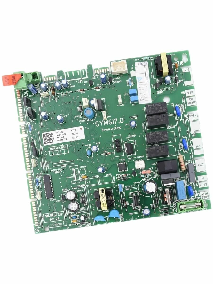 Плата управления Protherm Рысь, Леопард, Тигр, Saunier Duval Themaclassic, Isofast, Combitek (S1047000) 0020043697, 0020043739