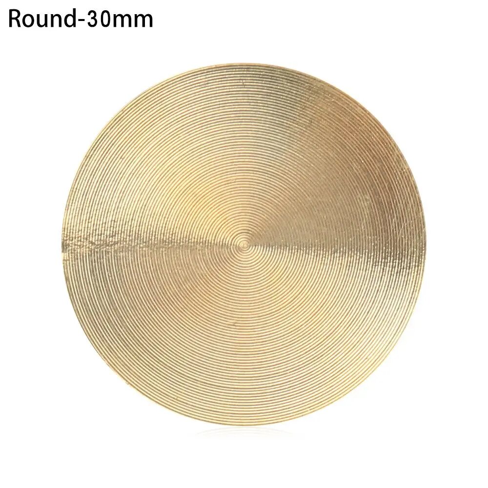 Восковая печать Round-30mm медная