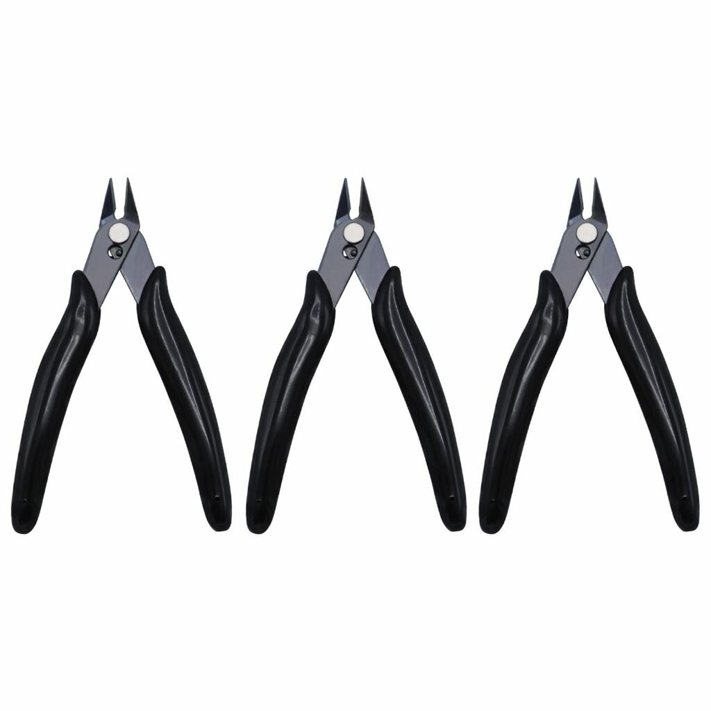 Ювелирные плоскогубцы 3шт с игольчатым носиком