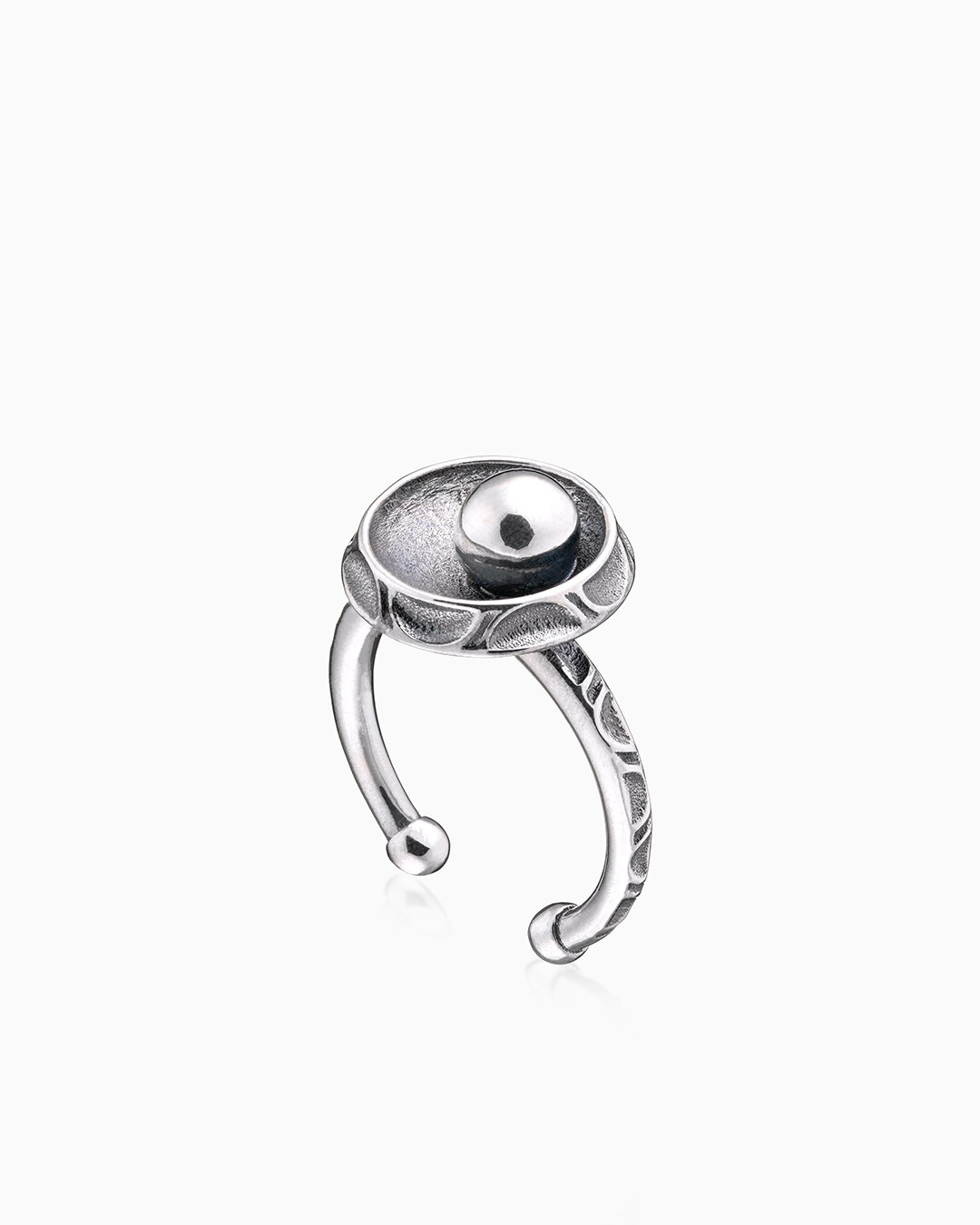 Кольцо SARKISSIAN, серебро, 925 проба, чернение