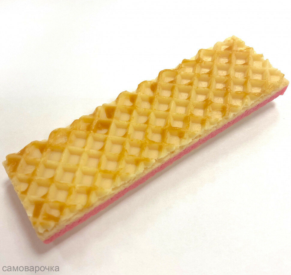 Вафелька 3D форма силиконовая для мыла и свечей