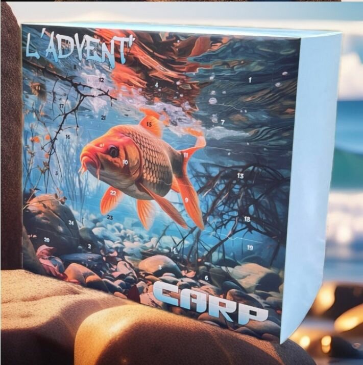 Новогодние подарки новый Рождественский Адвент-календарь на 2024 год, набор рыболовных крючков для слепых коробок