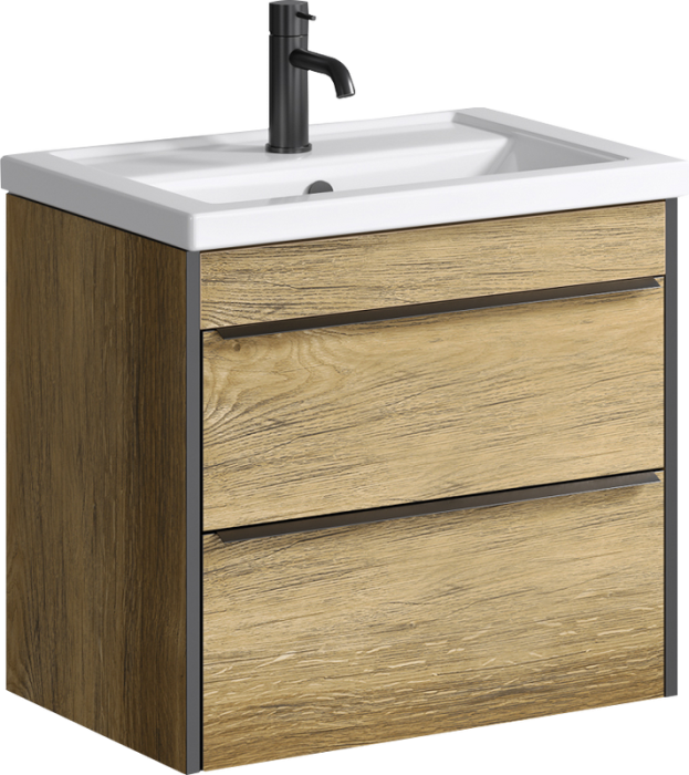 Тумба для комплекта Aqwella Fargo 70 дуб балтийский