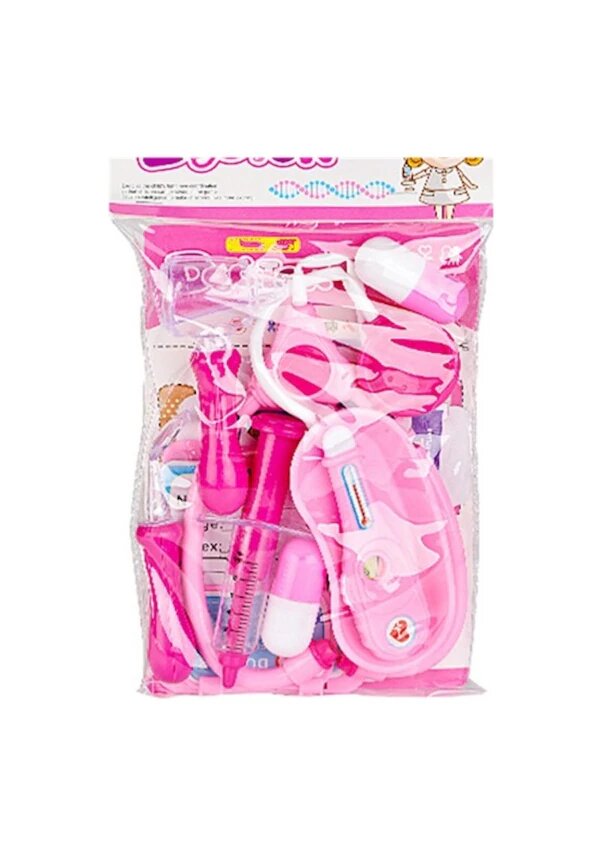 Мама выбирает любимую игрушку для своего малыша YQ4777-85 "Доктор-симулятор", портативный набор игрушек для ролевых игр для детей - розовый 4029, розовый №