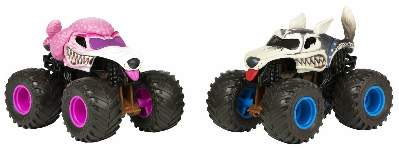 Машинки Monster Jam 1:64 Poodle Vs Husky 6044943/20129421