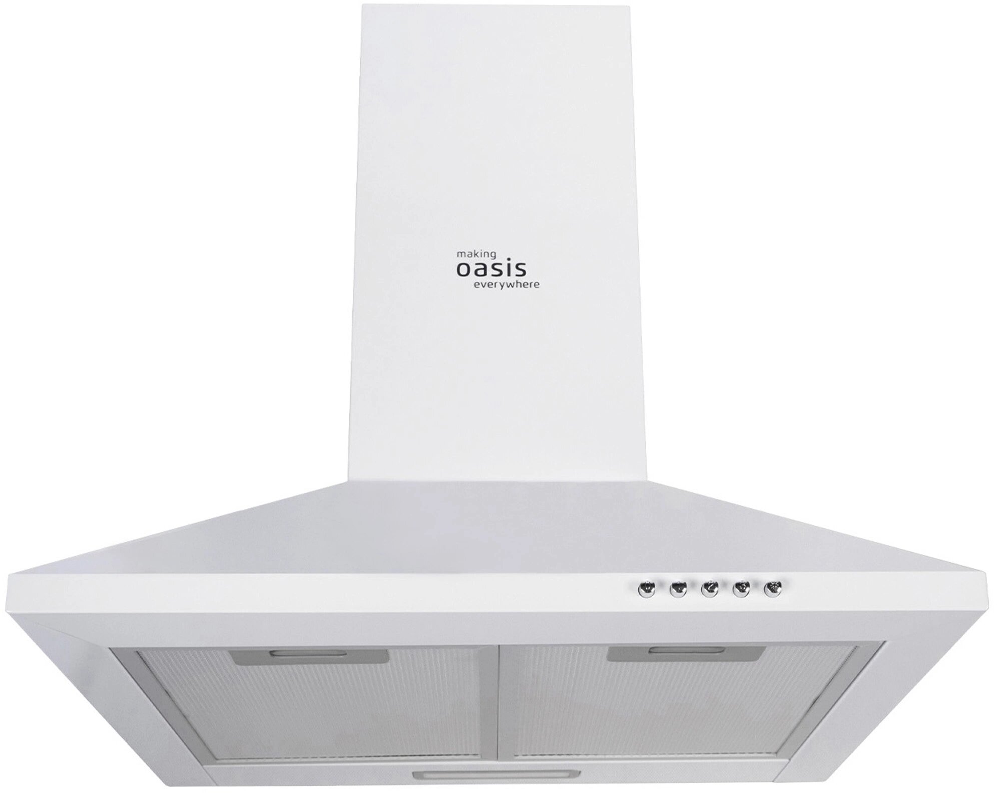 Вытяжка кухонная KB-50W белый