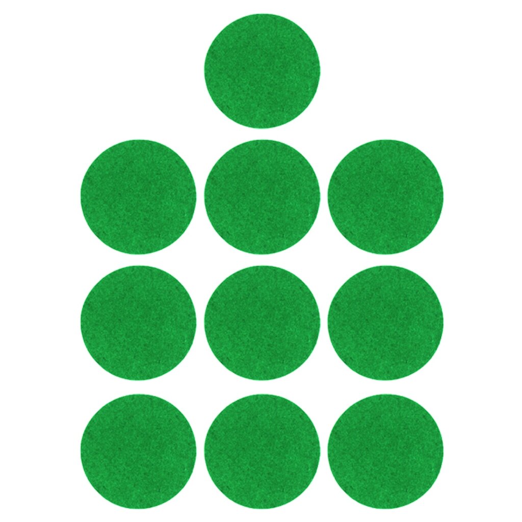 10 листов, фланелевая нажимная ручка для аэрохоккея-59 мм