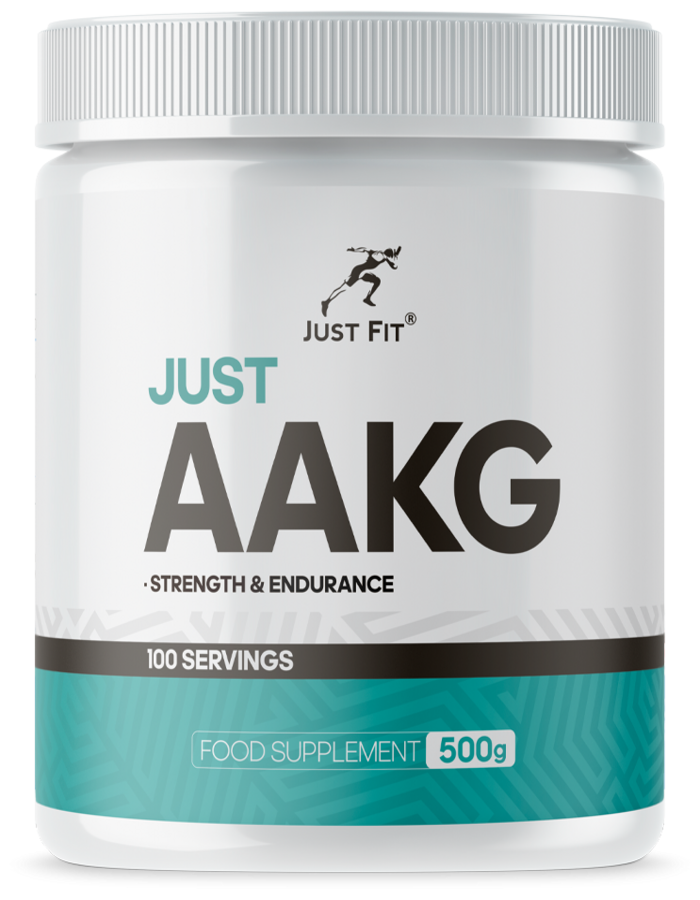Just Fit AAKG Альфа-кетоглутарат (аакг) 500г со вкусом яблока