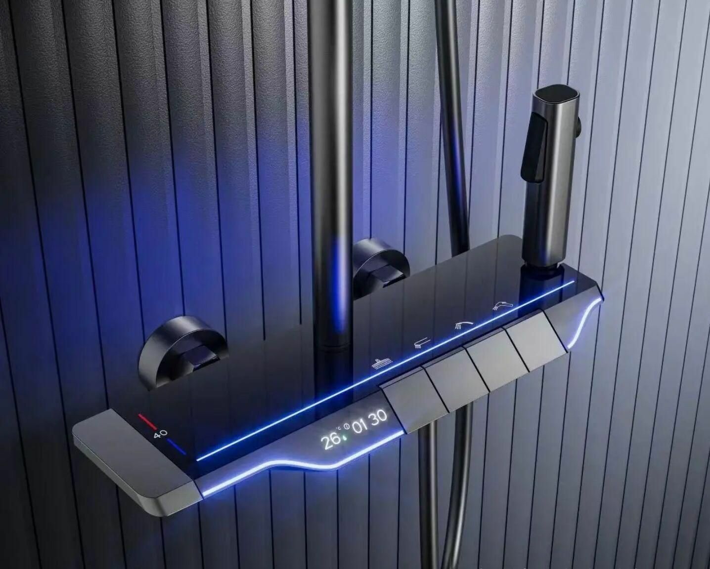 Душевая система с термостатом