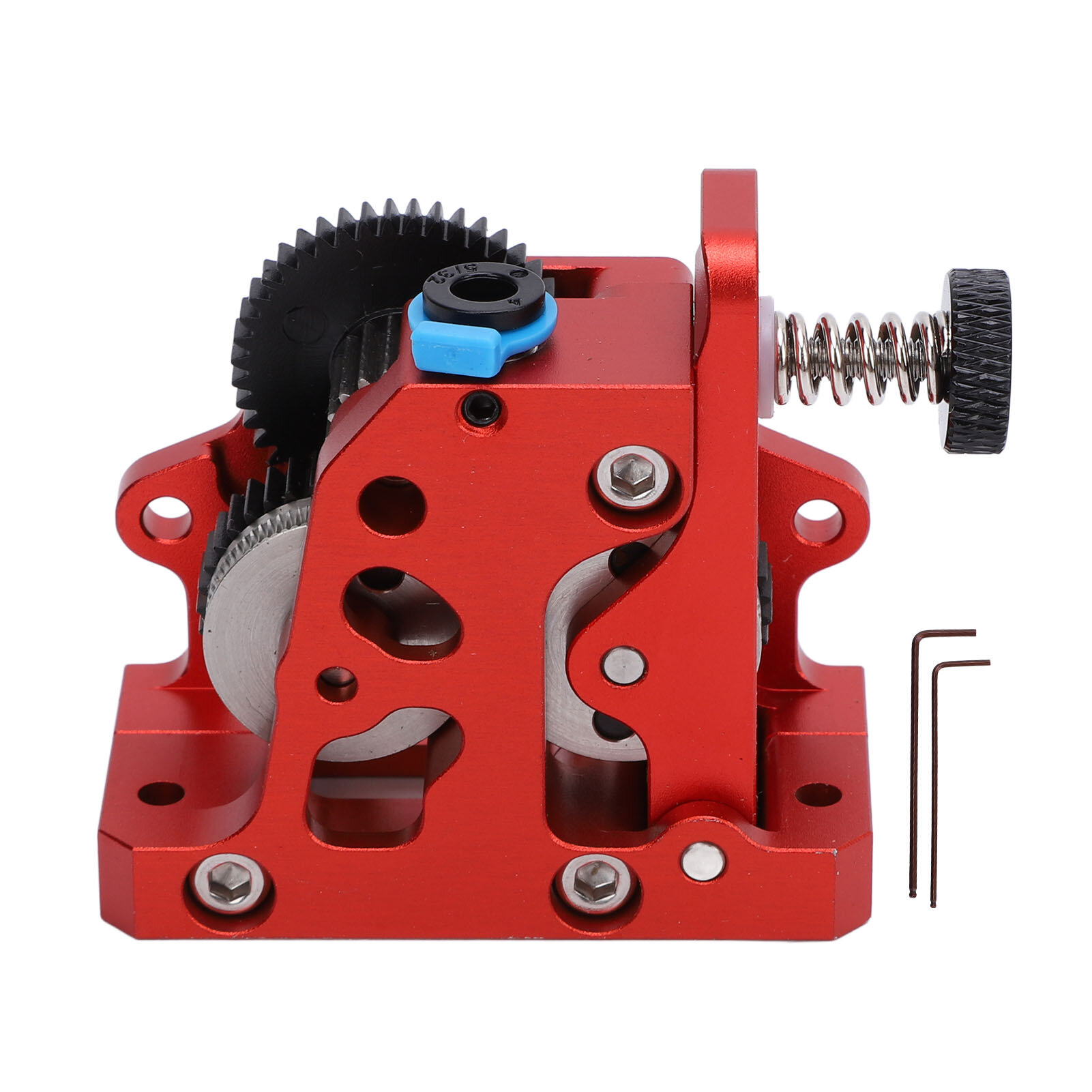 HGX Extruder Kit Hardened Steel Reduction Gear Hotend All Metal HGX Extruder for CR10 for Ender 3 CR6 for VORON 3D Printer Red