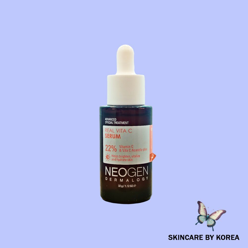 Neogen Антиоксидантная осветляющая сыворотка с 22% витамина С Dermalogy Real Vitamin C Serum 32 мл ! Сроки годности 09.2026!