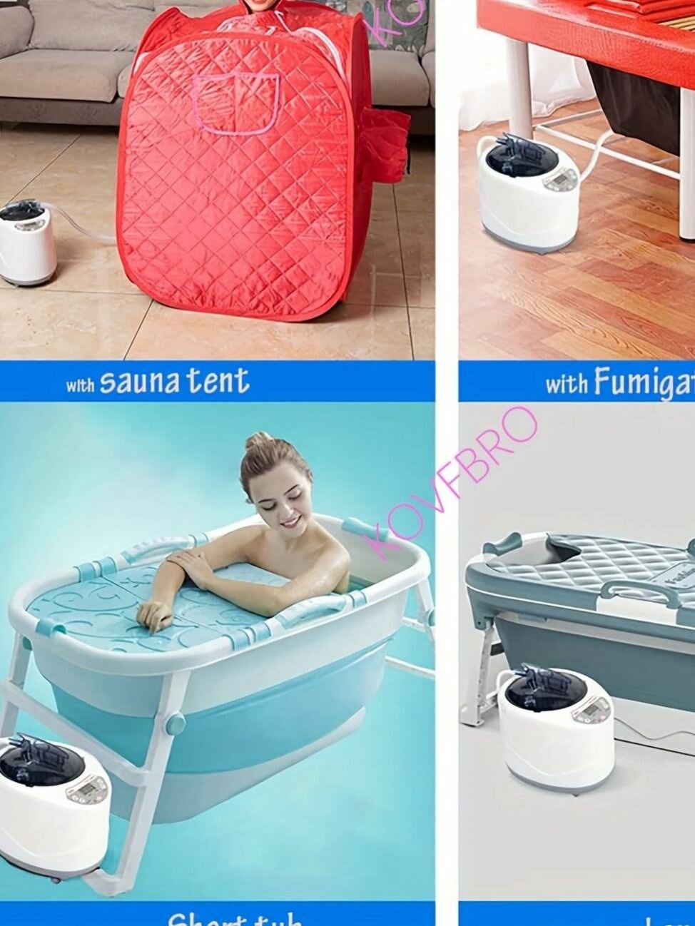 Портативная Паровая Сауна с Парогенератором 220V 1KW 2.2L