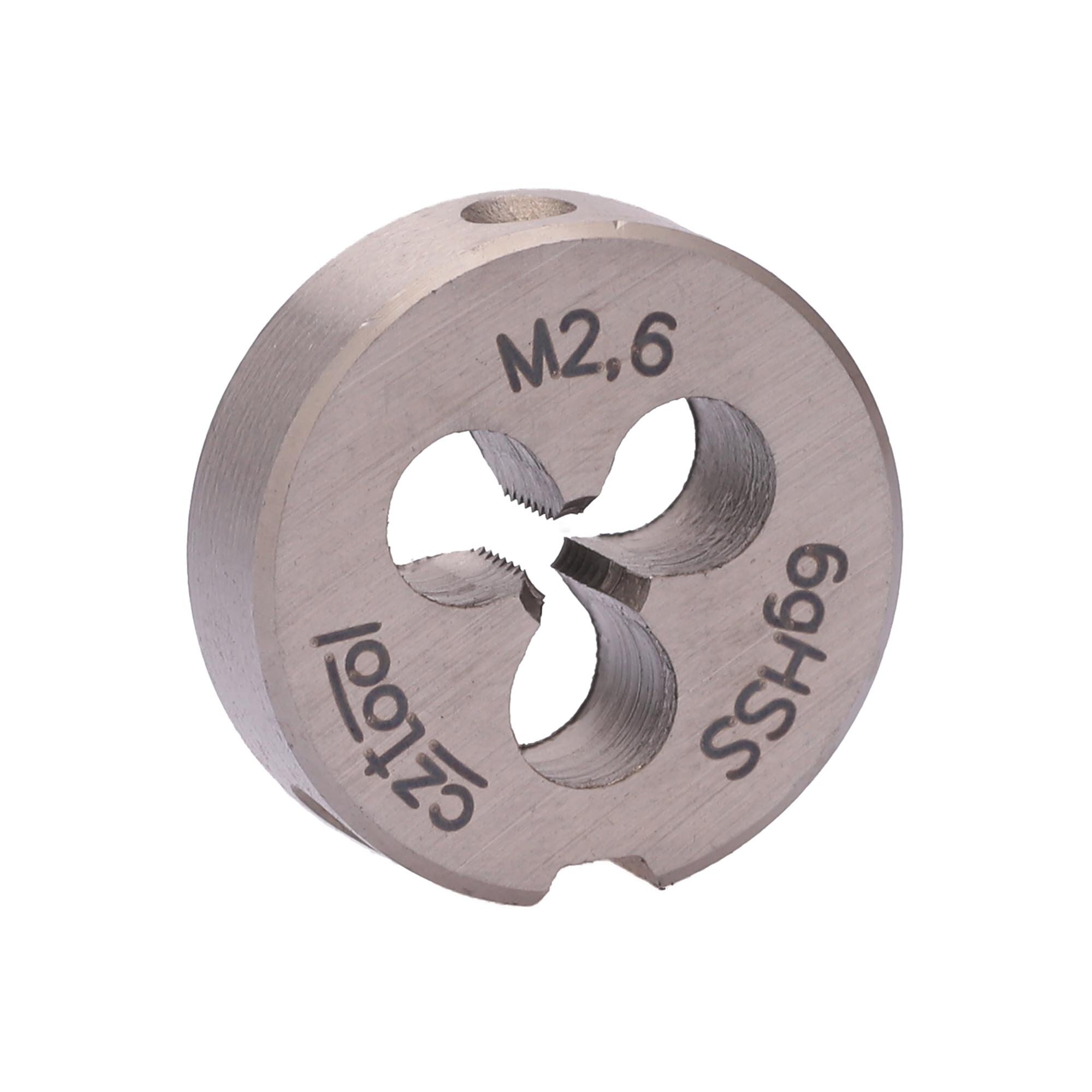 Плашка М 2,6х0,45 DINEN22568 HSS 6g 16х5мм Bucovice(CzTool) 240027 (K)