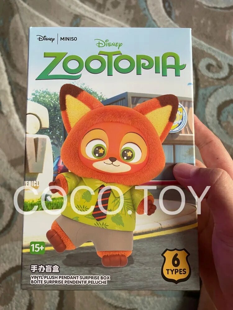 Zootopia Зверополис Лабубу Стич Labubu Stitch Игрушка сюрприз Blind Box miniso Zootopia Оригина