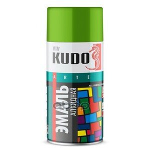 Эмаль универсальная "3p" technology салатовая ral 6018 Kudo арт. ku-10088