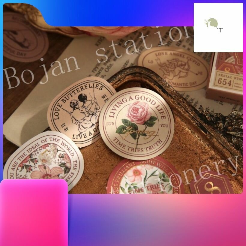 Эксклюзивный набор 240 листов Mr.paper в ретро стиле с богатым узором для декорирования скрапбукинга и ежедневников