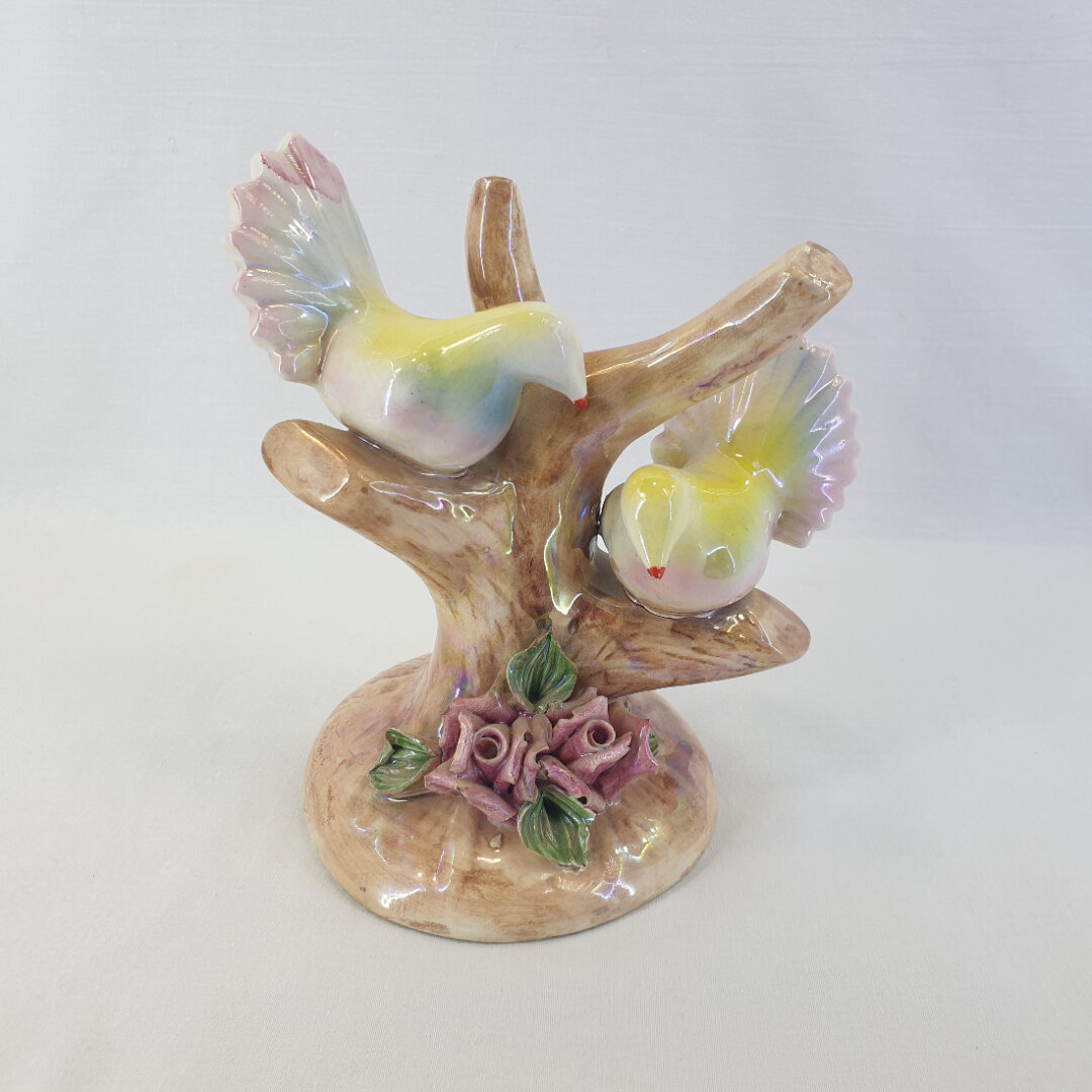 Статуэтка, керамика высота 20 см, скол, винтаж СССР