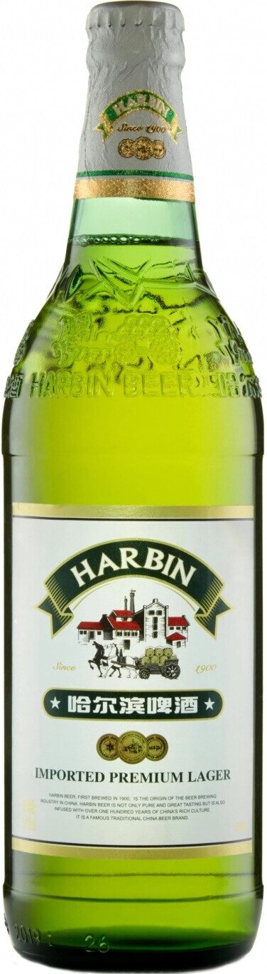 Пиво "Harbin" Premium, 12 шт, 610 мл