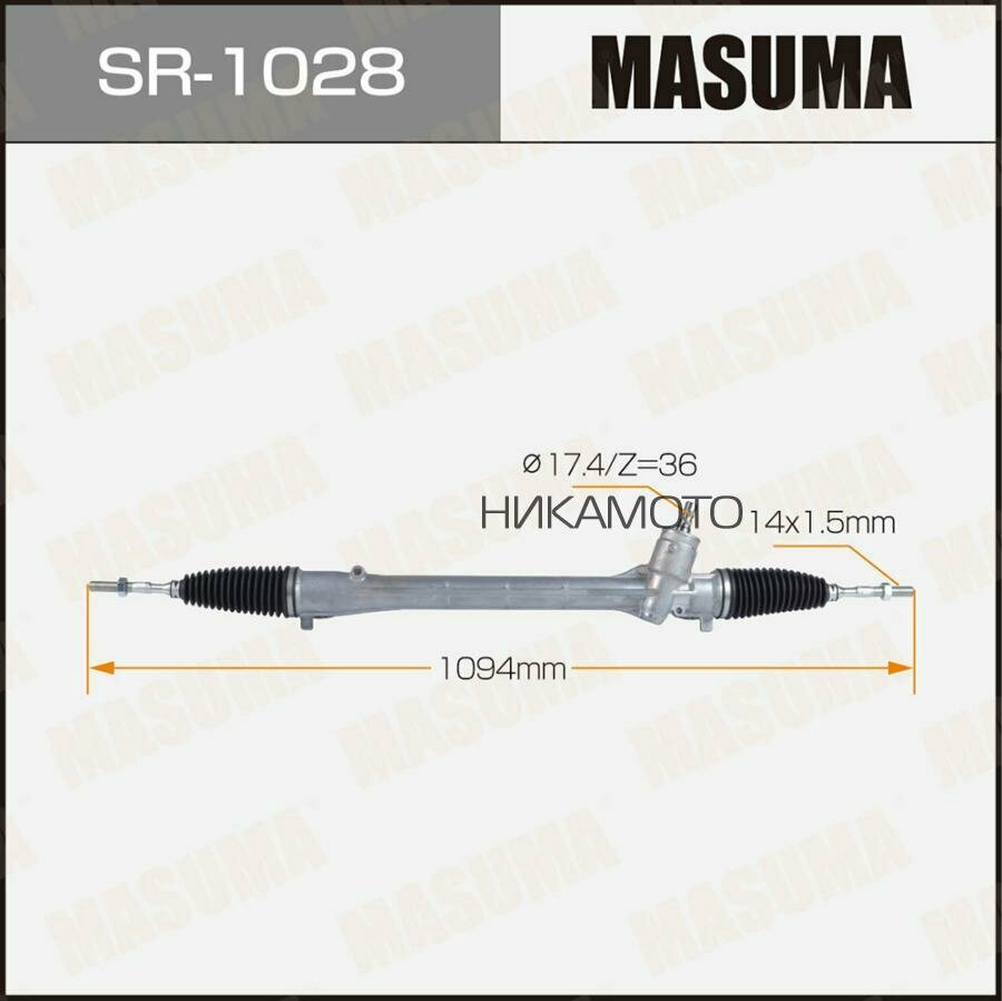 MASUMA SR1028 Рейка рулевая LEXUS CT200H (левый руль)