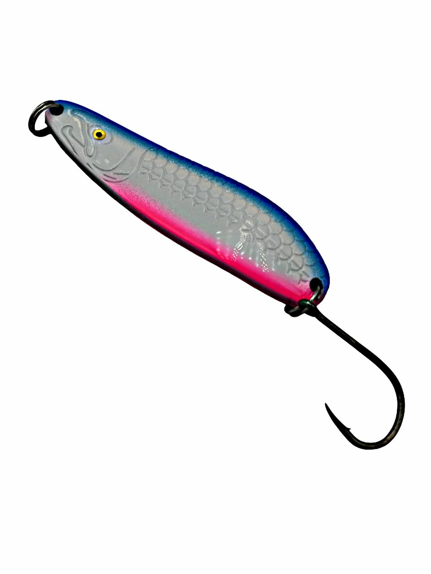 Блесна колеблющаяся Daiwa Wise Masau System Sporn на лосось, семгу, тайменя, 68 мм, 22 г,