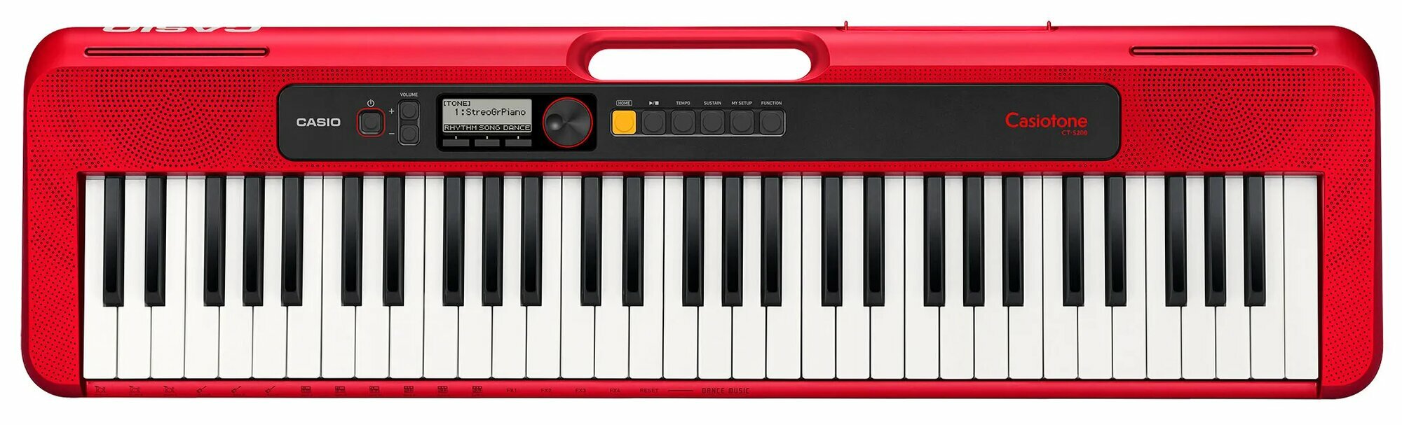 Клавишный инструмент CASIO CT-S200RD (без адаптера)