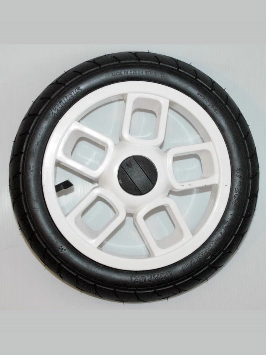 Колесо 12 дюймов надувное № 92 для детской коляски 12 1/2 х 1,75 х 2 1/4 (47-203)