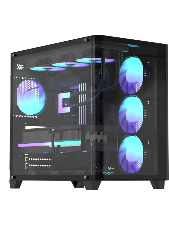 Компьютерный корпус ATX Formula Crystal U2 черный