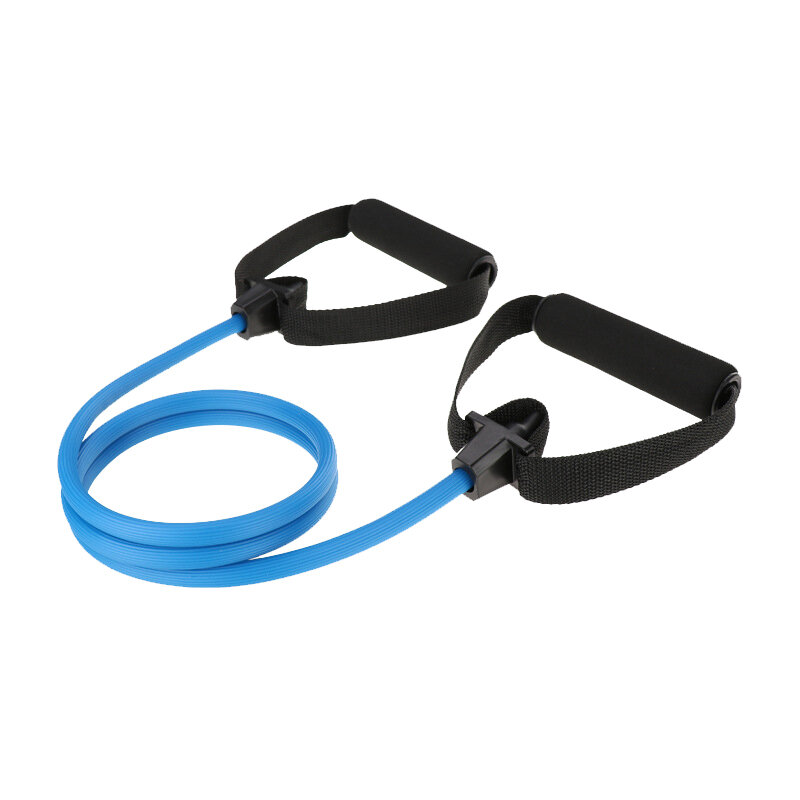 Эспандеры для физиотерапии с ручками, тренировочные трубки для силовых тренировок, домашние тренировки, синие SY-2