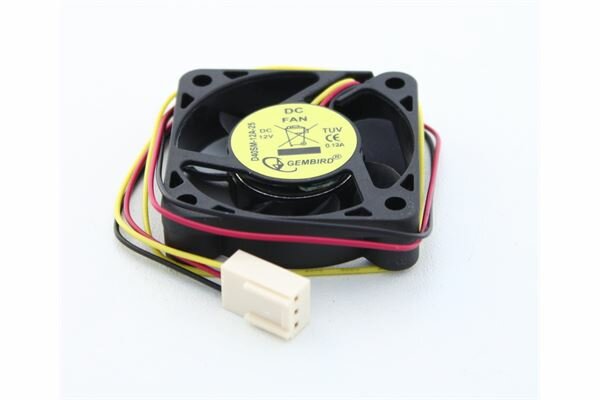 Вентилятор Gembird D40SM-12A, 40x40х10 mm, 3 pin, провод 7 см