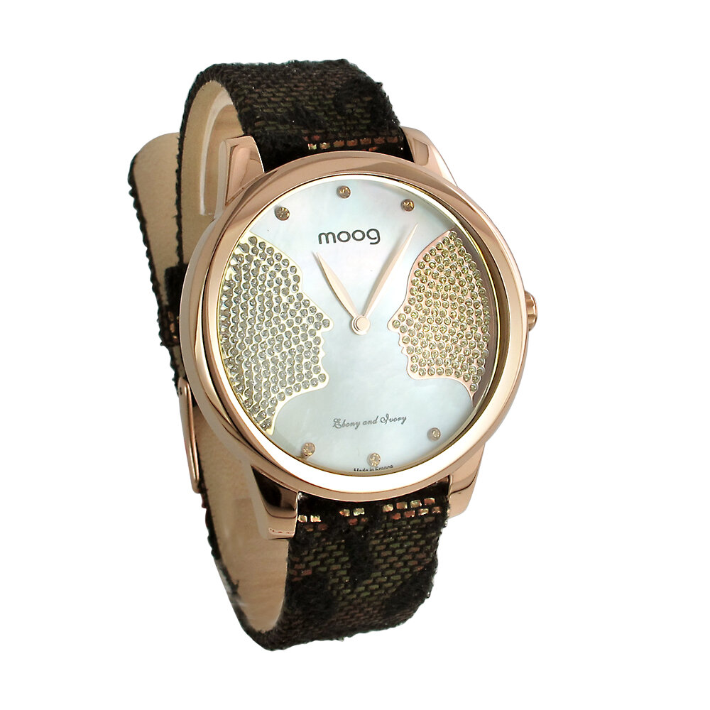 Часы с кристаллами сваровски, Moog, кристаллы сваровски,44.34 гр.