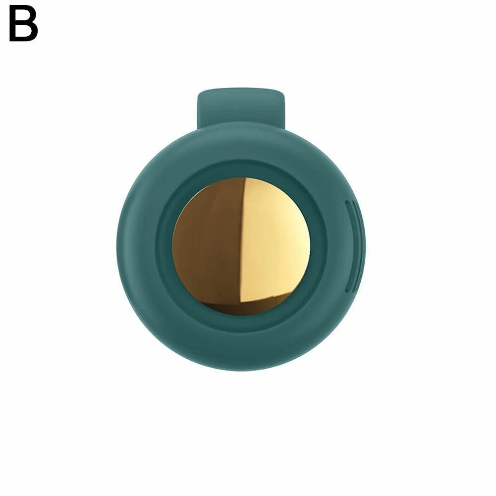 Портативный бесшумный мини-безлопастной электрический вентилятор с зажимом на талии, 3 скорости, дорожный вентилятор без помощи рук