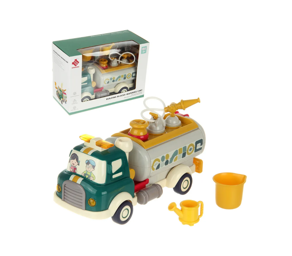 Развивающая игрушка "Машина-конструтор Поливалка" 136178