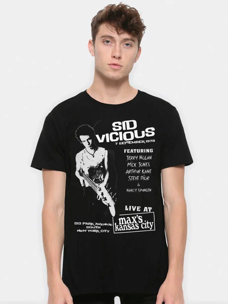 Футболка Sex Pistols / Сид Вишес / Мужская