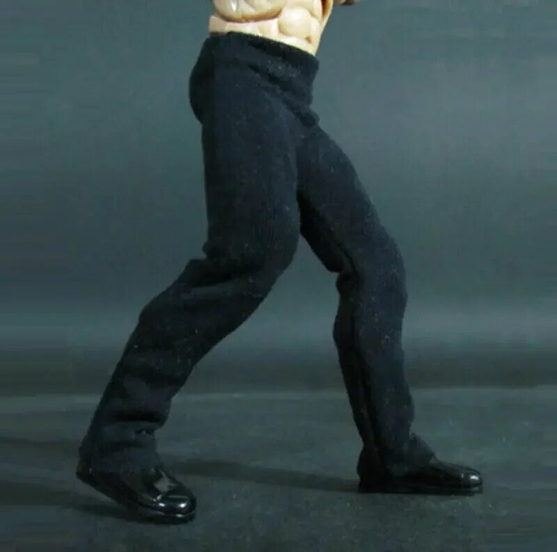 Модель брюк 1/12 для 6-дюймовых фигурок, Черный