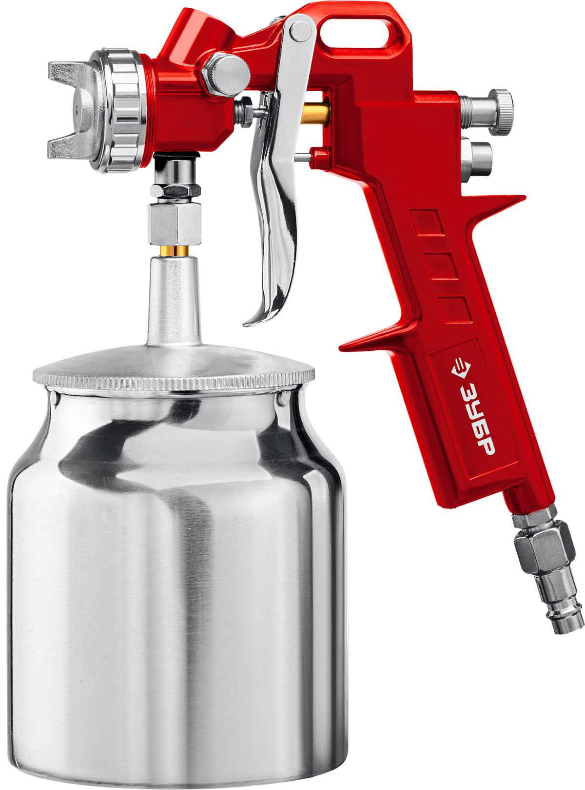 Краскопульт MS 200N-3, с нижним бачком Зубр 06457