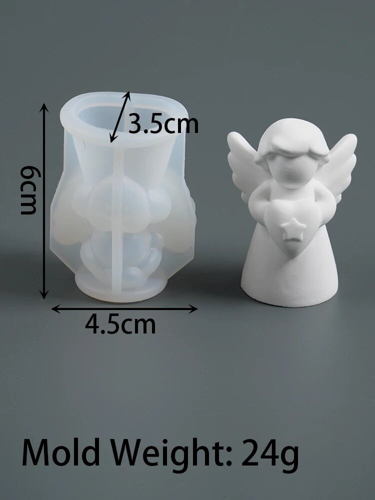 3D силиконовая форма для ангела UDOCOOL 02
