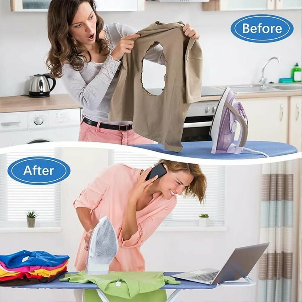 3/1 шт, антипригарный чехол для утюга с антипригарным покрытием, защитный птфэ, универсальная подошва для дома, легкое скольжение, глажка белья