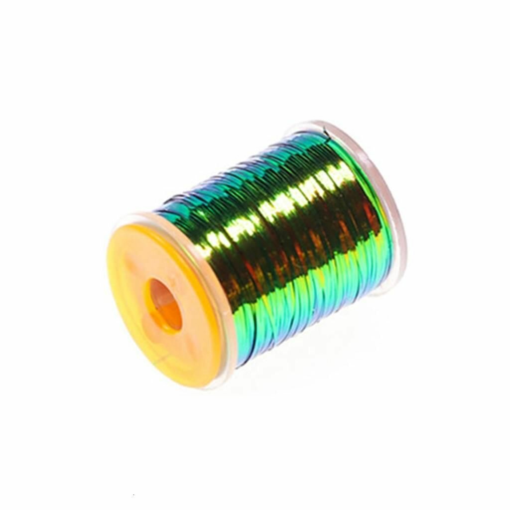 Двусторонняя цветная фольгированная проволока для обвязки мух 0,5 мм