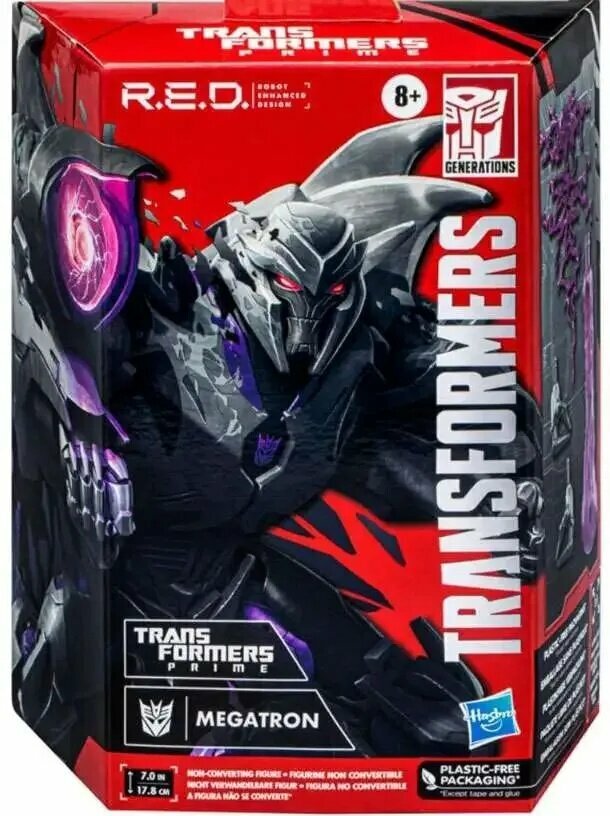 Трансформеры игрушки Hasbro Transformers RED Robot Enhanced Design Generations Megatron 6" Action Figure
