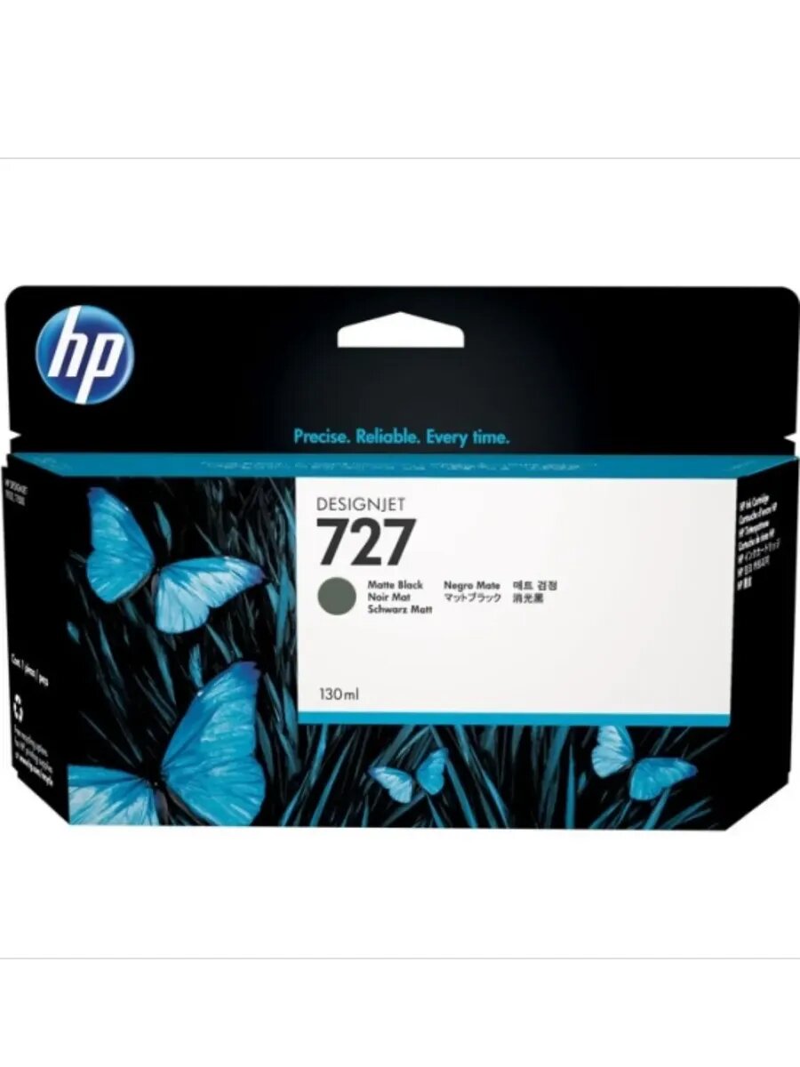 Картридж струйный оригинальный HP №727 130мл Черный