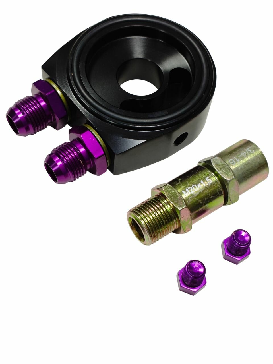 Адаптер для установки масляного радиатора EPOL01BK-AN10 (черный)