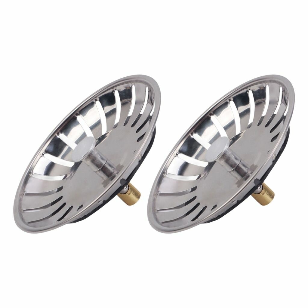 2 маслосетки из нержавеющей стали, напольные сливные фильтры, заделка протечек канализационного выключателя в кухне и ванной комнате-white hat