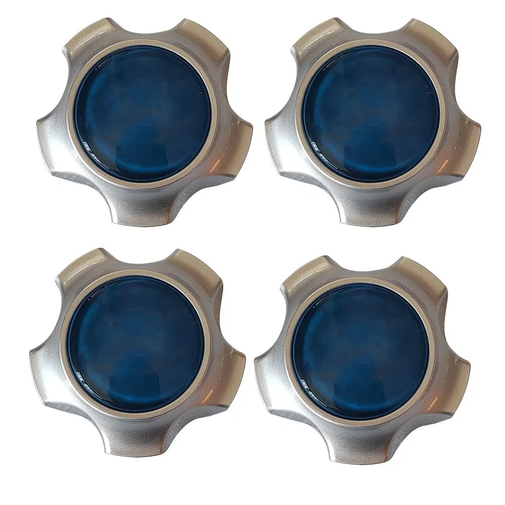 Крышка ступицы колеса автомобиля и крышка головки оси для Santa Fe 2000-2004 SM 529732 V000VE9 Blue Drop Glue Logo 4 шт, 4PCS