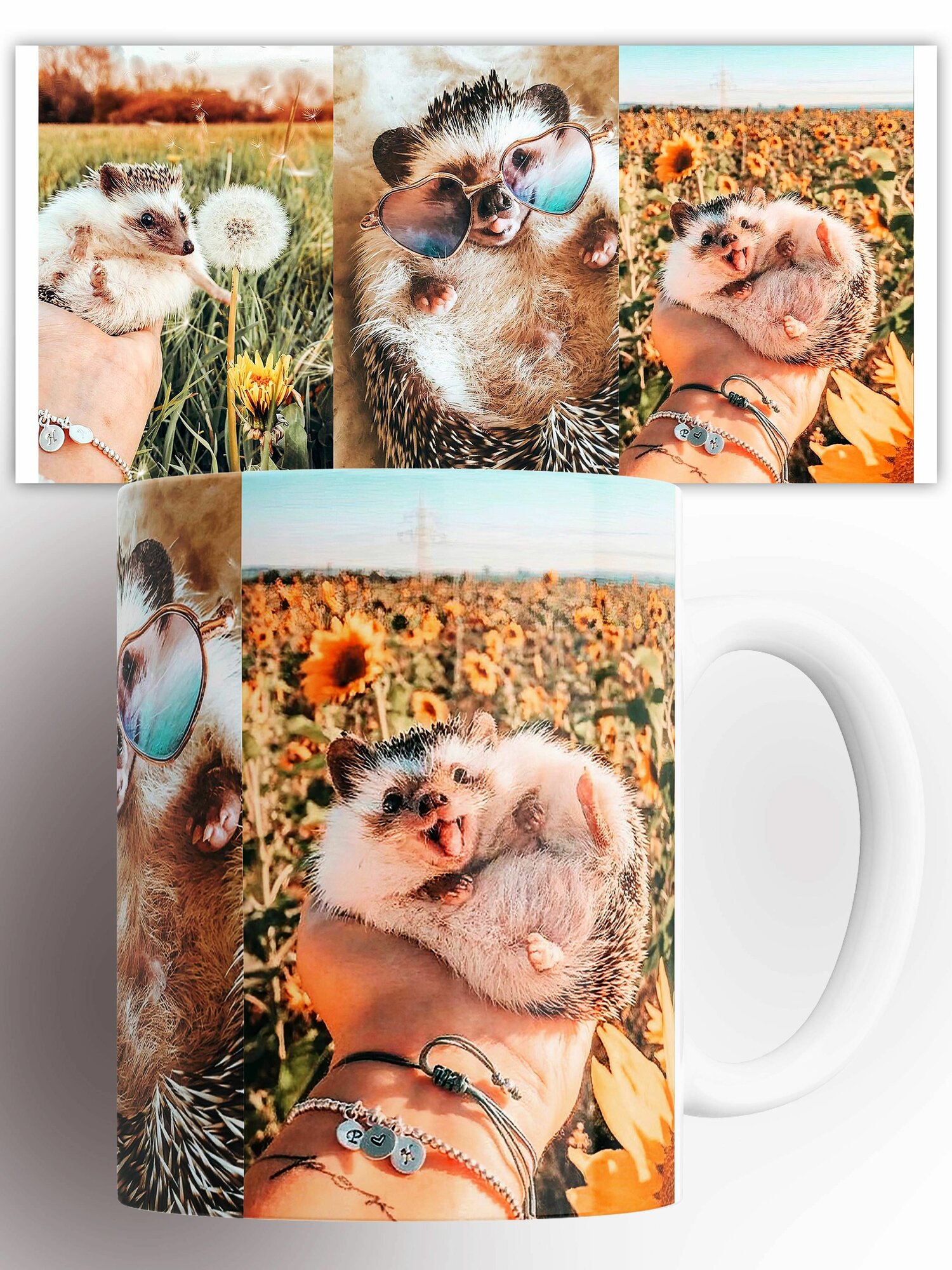 Кружка с приколом Ежик 330 мл