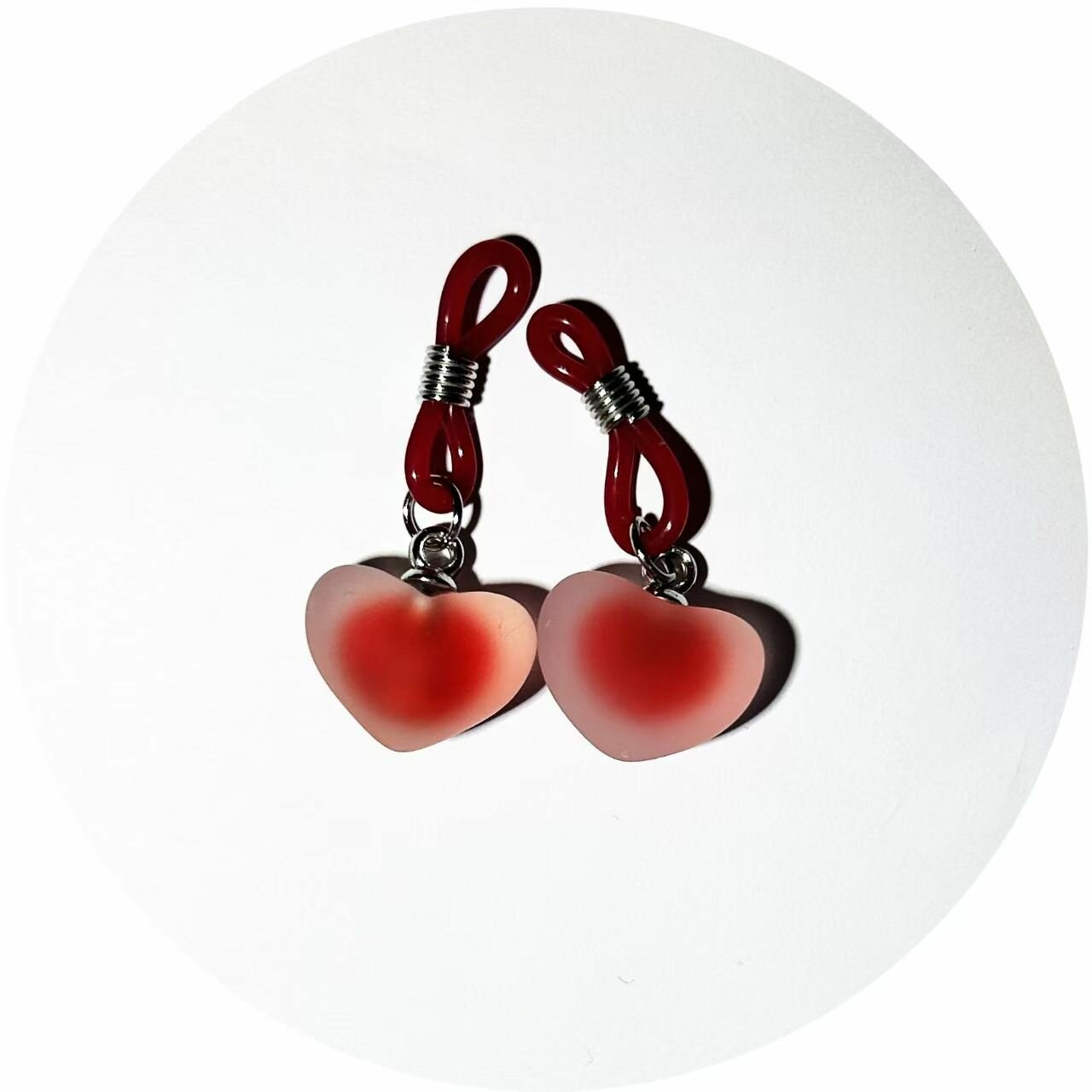 Стимулятор зажимы для сосков и клитора с цепочкой - вакуумные прищепки для половых губ интимные товары для взрослых 18+,1 шт