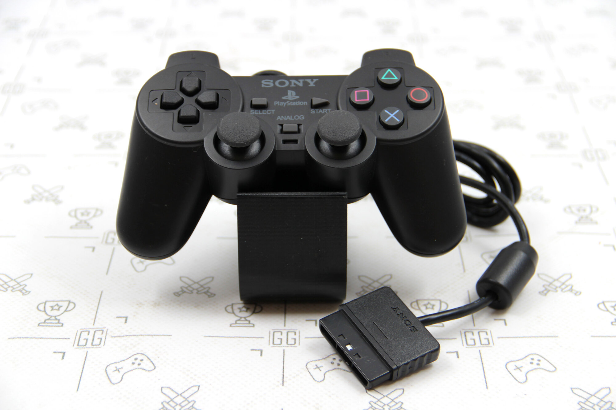 Геймпад проводной Sony DualShock 2 (Black) для PS2