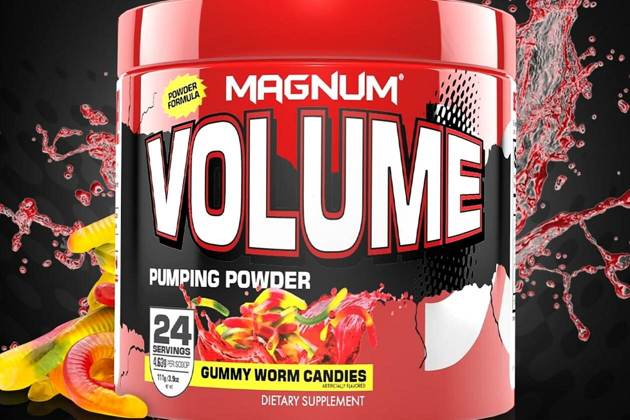 Спортивное питание Magnum Volume, жевательная резинка, аргинин, 111 г