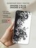 Чехол на Apple iPhone 7 Plus / Айфон 7 Плюс с принтом "Черно белый узор"