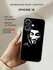 Силиконовый чехол на Apple iPhone 16 / Айфон 16 с принтом "Анонимус"